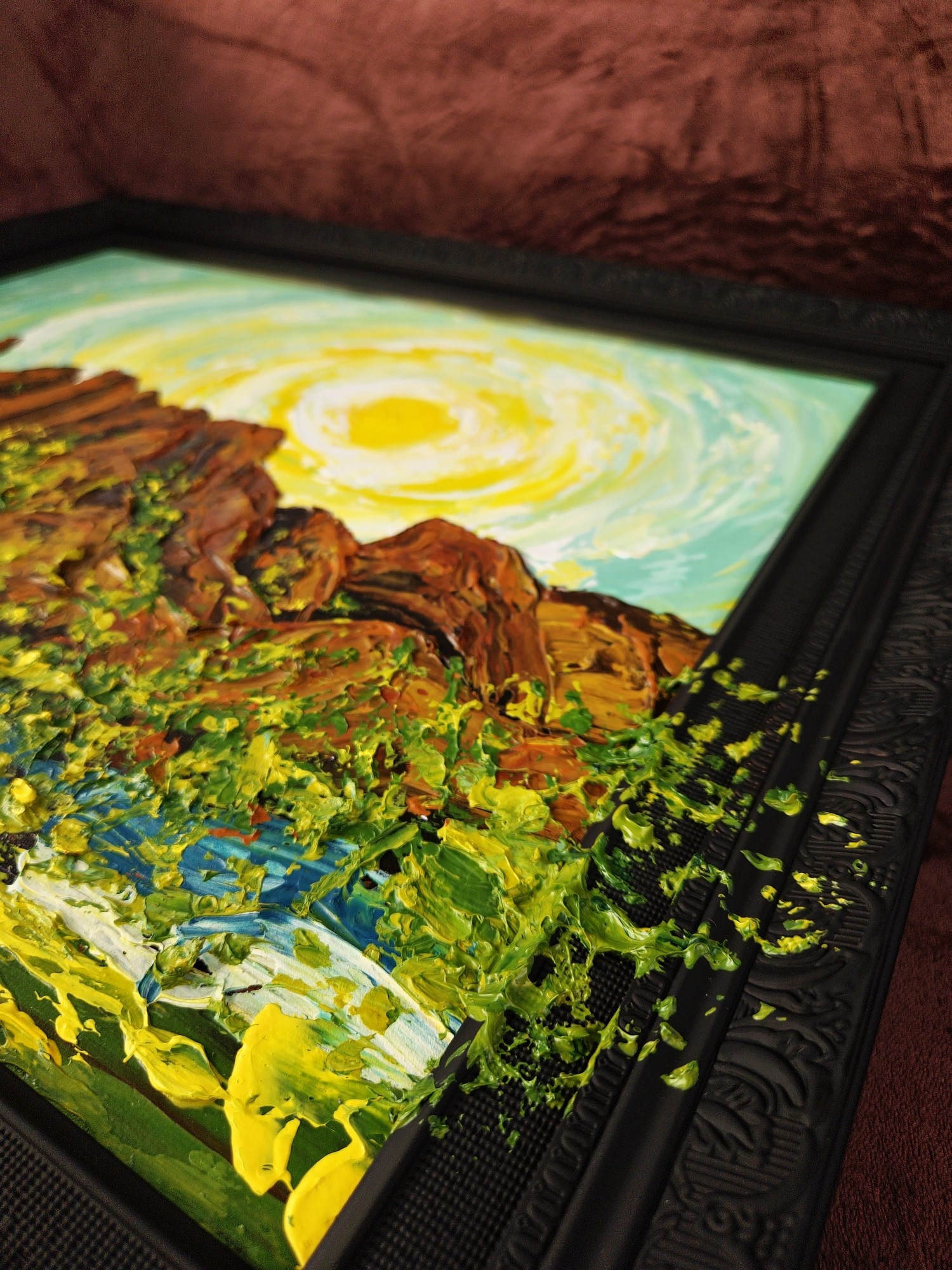 Vanessa Joyce Tria | Devils' Mountain: Obra MIMAROPA Live Painting (2024) | Available for Sale ...