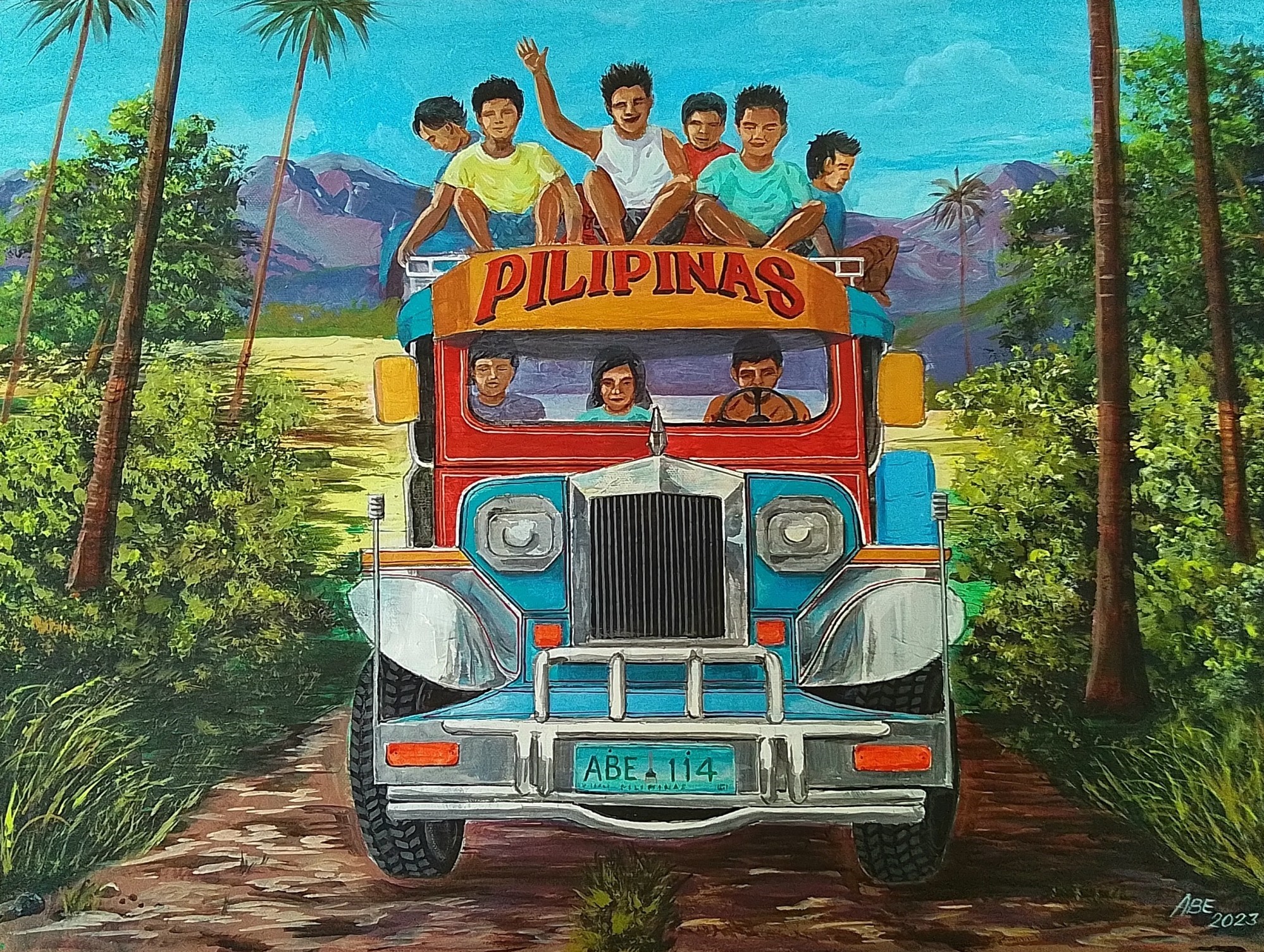 Abelardo Maceda Jr. | Dyip S2 (2023) | Sold - FilipinoArt.ph