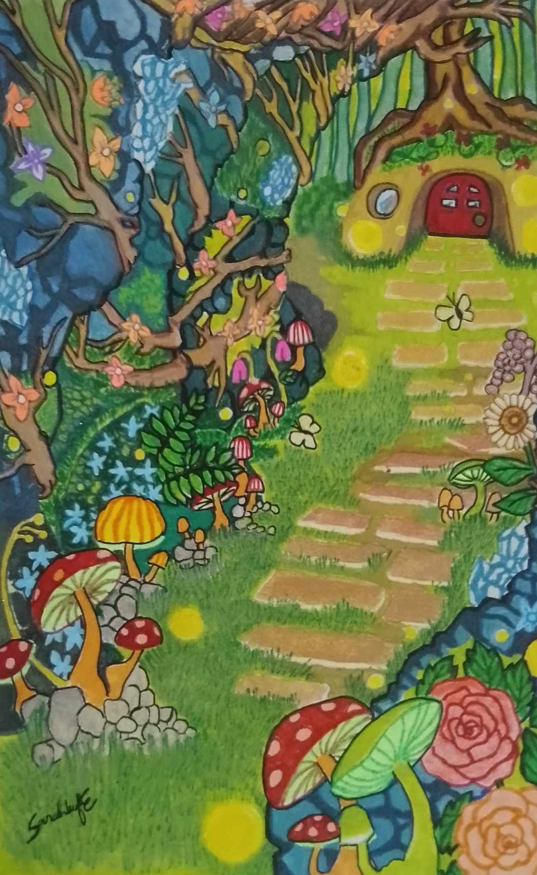 Sarah Kristel Estrera | House Under a Tree (2023) | Available for Sale - FilipinoArt.ph