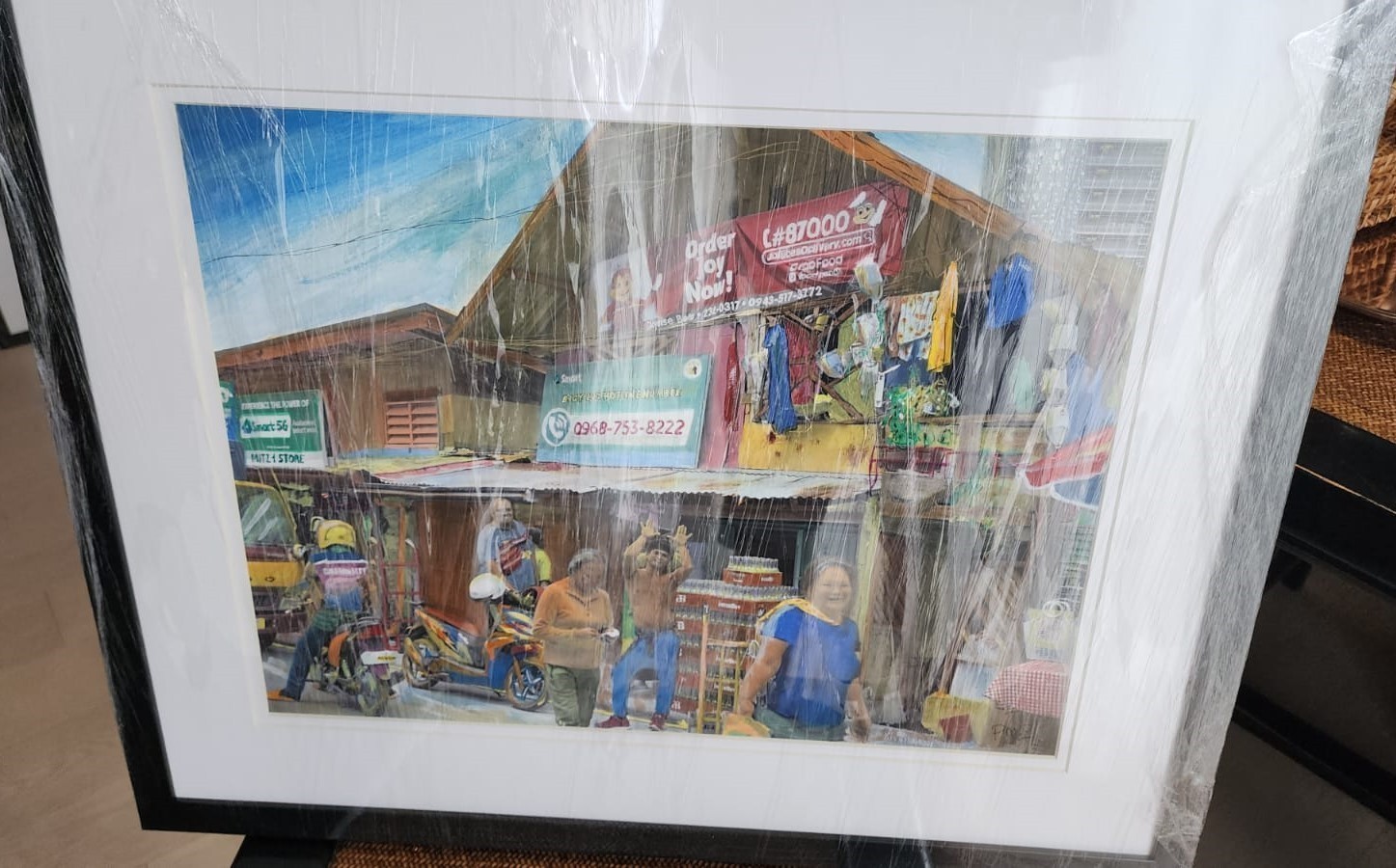 Peter Bruce | A Street Scene Barangay Luz, Cebu (2023) | Available for ...